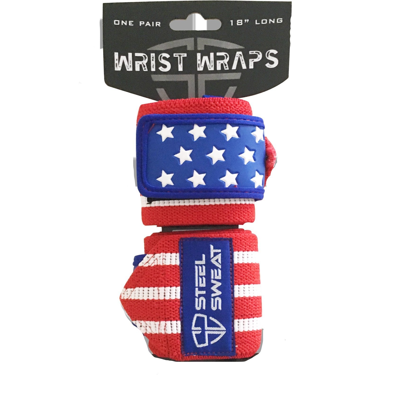 Steel Sweat Wrist Wraps - 18" Freedom | Wrist Support for Weightlifters