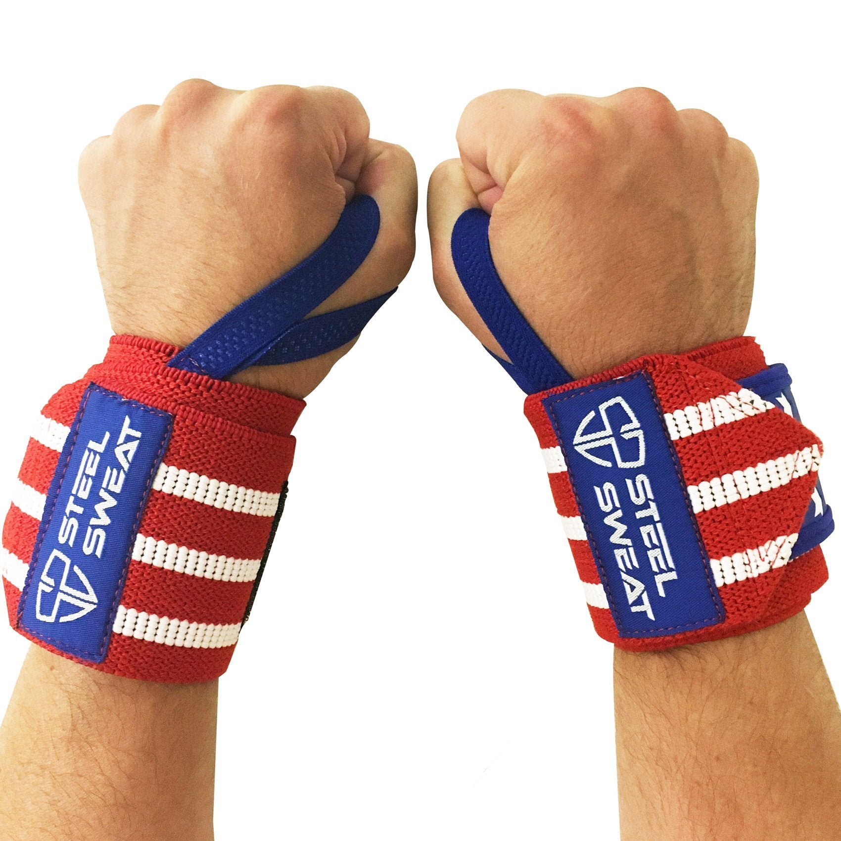 Steel Sweat Wrist Wraps - 18" Freedom | Wrist Support for Weightlifters